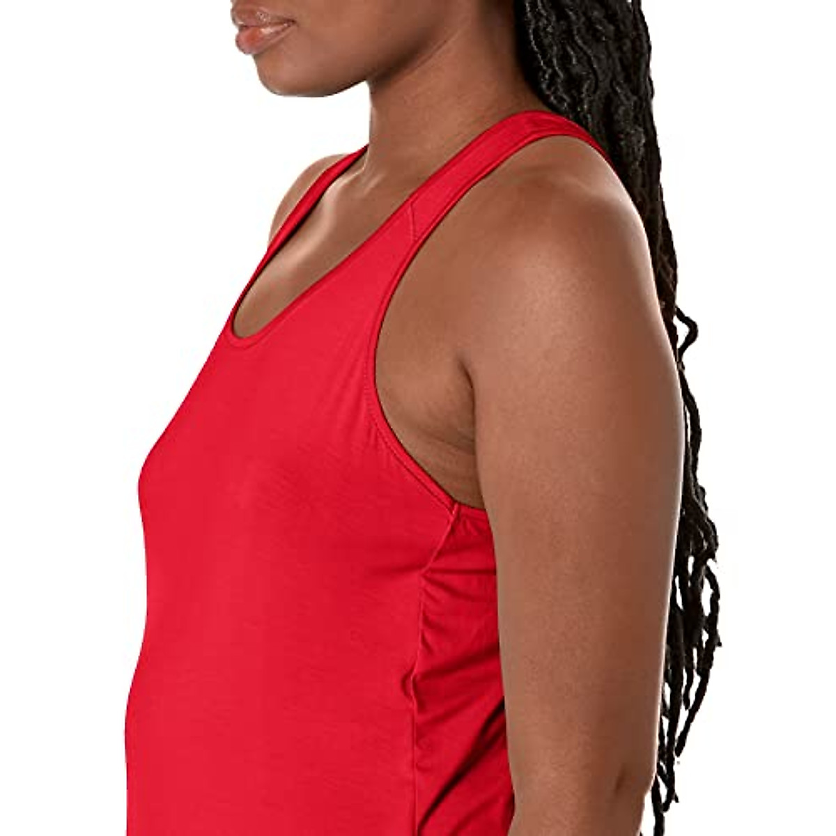 Mippo Womens Workout Tops Athletic Tank Tops Yoga Exercise Shirts Tennis Tops Sports Running Tank Top Racer Back Tanking Top for Women Red M