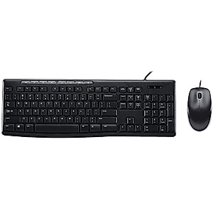 XYLXJ Gaming Keyboard and Mouse, Wired Gaming Keyboard and Mouse Combo RGB Backlit Gaming Keyboard With Multimedia Keys Wrist Rest and Red Backlit
