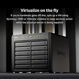 Synology DiskStation 12 Bay DS2422+ Quad Core CPU with 4GB Memory (Diskless)