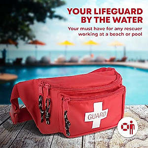 Ever Ready First Aid, Fanny Pack/Hip Pack, Fully Stocked First Aid Kit with Adult & Infant CPR Combo Masks (72 Piece Set)