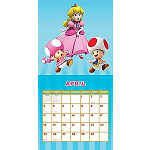 Super Mario 2021 Wall Calendar