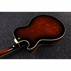 Ibanez Artcore Expressionist AG95QA - Dark Brown Sunburst