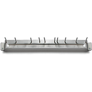 CFS 4073500 Spectrum Aluminum Brush Rack, 17" Overall Length (Case of 12)