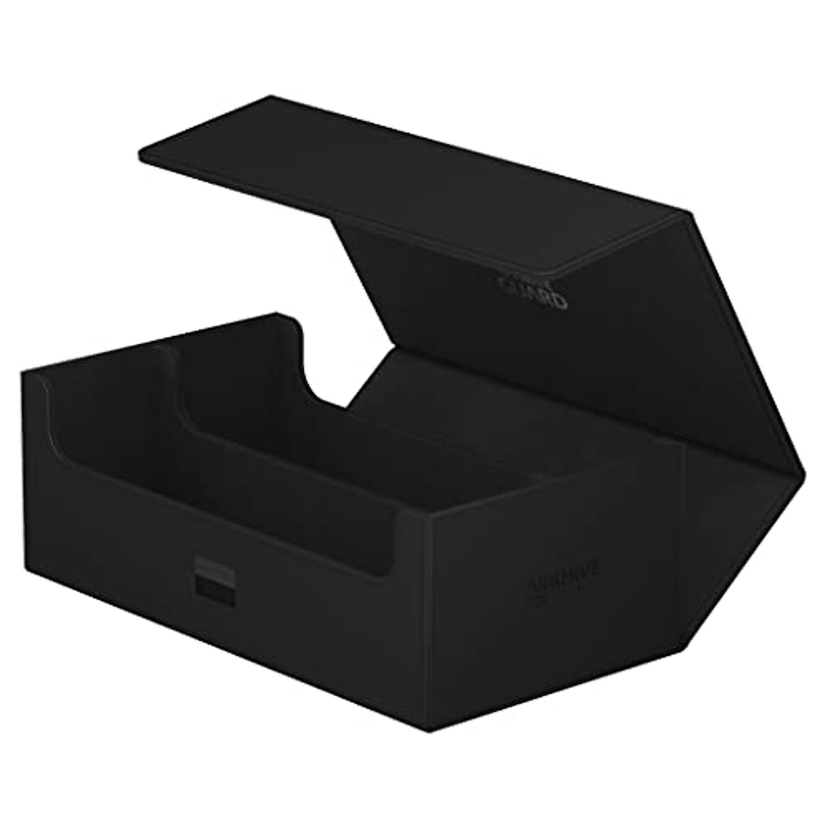 Ultimate Guard Arkhive 800+, Deck Case for 800 Double-Sleeved TCG Cards, Black, Compatible with Boulders, Magnetic Closure & Microfiber Inner Lining