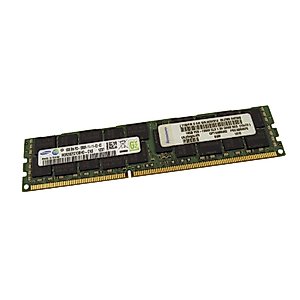 Samsung 16GB DDR3 1600MHz PC3-12800R ECC RDIMM 2Rx4 Dual Rank 1.5V Registered DIMM 240-Pin Server RAM Memory M393B2G70BH0-CK0