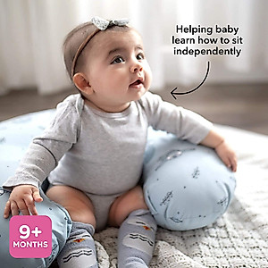 Nuby Support Pod Infant Breastfeeding Support Pillow by Dr. Talbot's, Zoo Animal Print