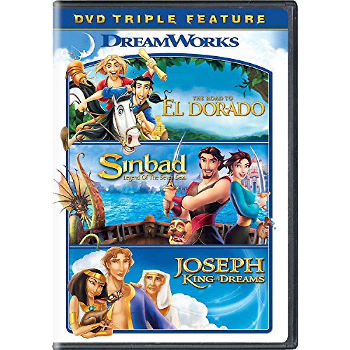 The Road to El Dorado / Sinbad: Legend of Seven Seas / Joseph: King of Dreams