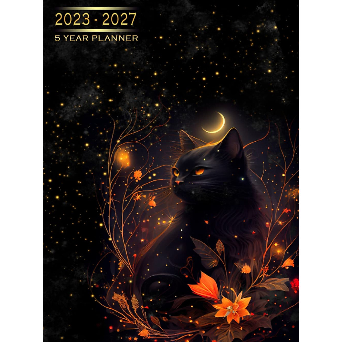 5 Year Monthly Planner 2023-2027: Simple Calendar, Nice Gift for Anyone, Professional and Elegant Cover