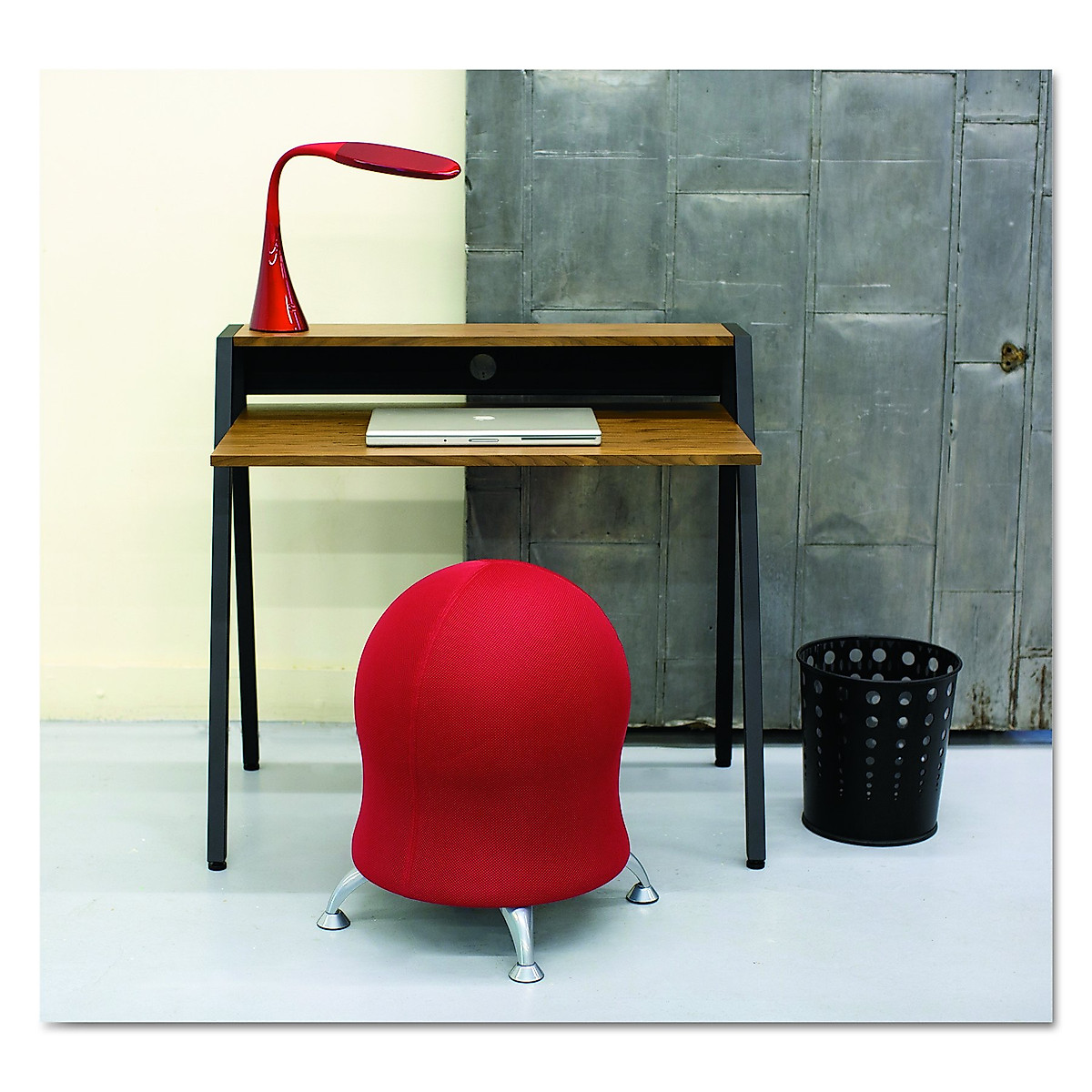 Safco Products 9740BL Bubble Wastebasket, 6-Gallon, (Qty. 3), Black