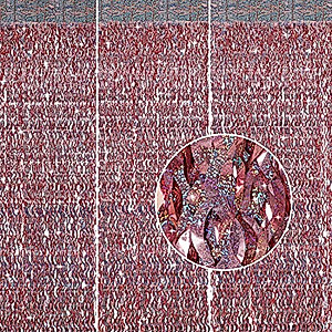 3 Pack 3.3 ft x 6.6 ft Tinsel Curtain -CYLMFC Rose Gold Birthday Backdrop Background for Wedding Graduation Engagement Party Backdrop Decor