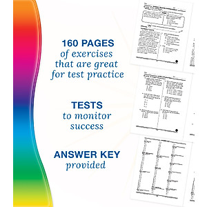 Spectrum Test Practice 7th Grade Workbooks All Subjects, Math, Language Arts, and Reading Comprehension Grade 7 Reproducible Book, Vocabulary, Writing, and Math Practice for Standardized Tests