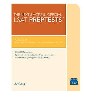 The Next 8 Actual, Official LSAT PrepTests