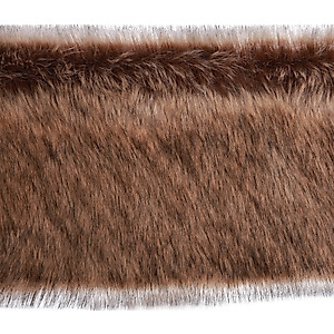 Women Long Faux Fox Fur Shawl Bridal Stole Cover Up Winter Soft Bolero Scarf Raccoon