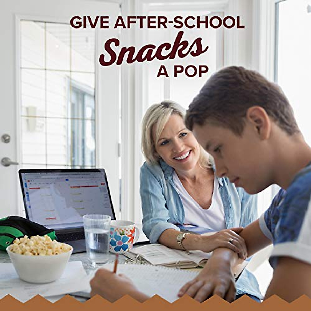 Orville Redenbacher’s Naturals Simply Salted Microwave Popcorn, Gluten Free, 6 Count Popcorn Bags (6 Boxes)