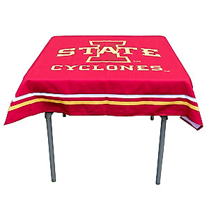 College Flags & Banners Co. Iowa State Cyclones Logo Tablecloth or Table Overlay