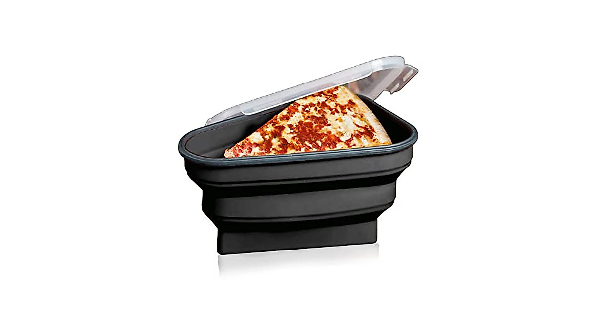 Collapsible Silicone Pizza Storage Container - BPA Free