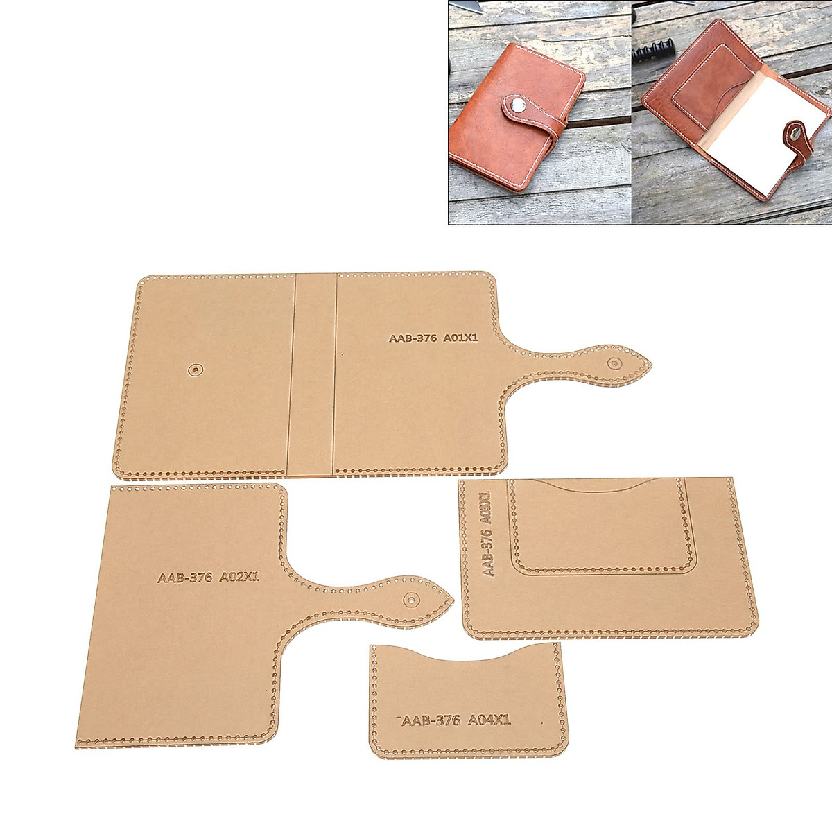 Acrylic Template, Acrylic Bag Template Set Passport Bag Pattern Making Stencil Cutting Leather Craft Tool Quilting Sewing Tool