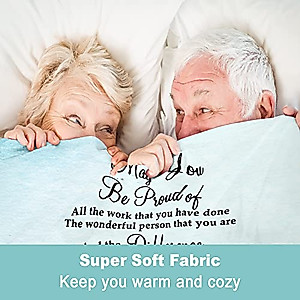 Retirement Gifts for Women Men 2022,Happy Retirement Gifts Blanket, Retirement Gift Ideas Gifts for Mom Grandma,Retired Gifts for Friends,Teacher,Nurses,Coworkers,Retirement Throw Blanket 60"x 50"