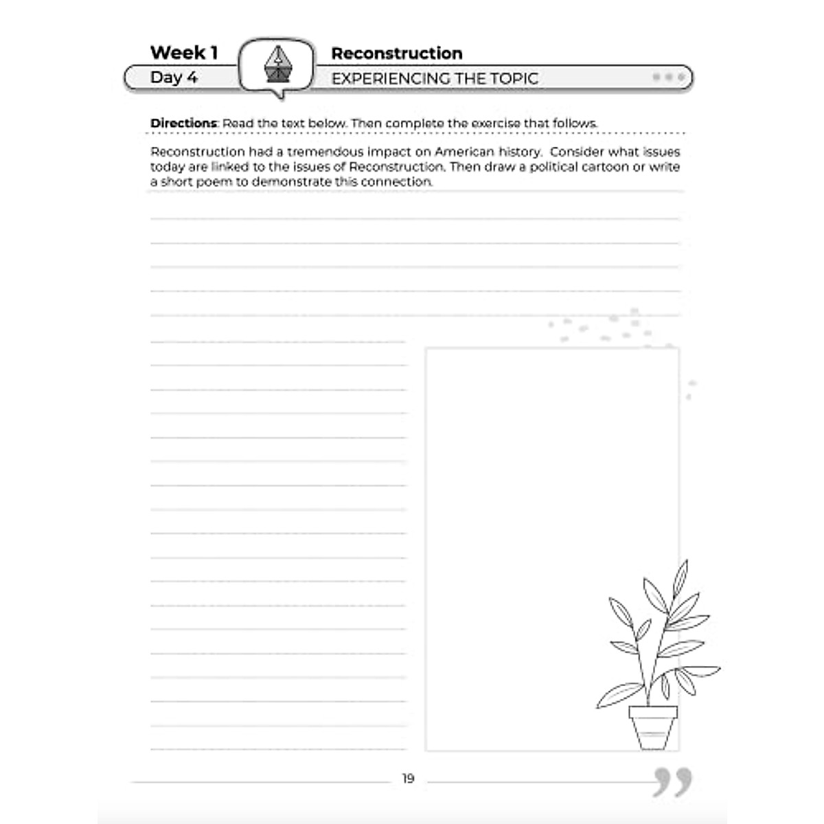 8th Grade Social Studies: Daily Practice Workbook | 20 Weeks of Fun Activities | History | Civic and Government | Geography | Economics | + Video Explanations for Each Question