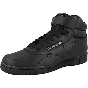 Reebok Men's EX-O-FIT HI Cross Trainer, Int/Black/Charcoal, 9.5