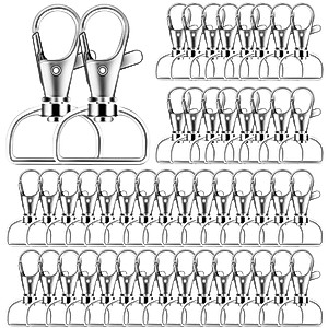 40PCS Swivel Snap Hooks, Premium Lanyard Snap Hook for Lanyard and Sewing Projects (3/4” Inside Width)