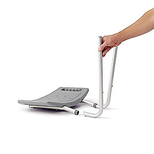 Medline Tub Transfer Bench with Anti-Slip Suction Feet, Lightweight for Easy Movement, for Use as a Shower Bench or Bath Seat, Blue - G3-200KBX1