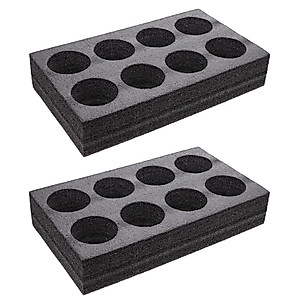 Cabilock 2Pcs Cola Milk Tea Cup Saucer Outdoor Cup Trays Drink Packaging Tray Beer Coffee Mug Shelf 4 Cup Drink Carrier Disposable Cups Takeout 8-Cup Tray Glass Milk Tea Bottle Pearl Cotton