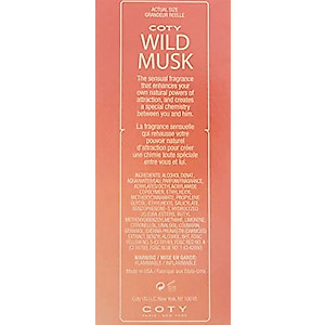 Coty Wild Musk By Coty For Women. Cologne Spray 1.5-Ounces