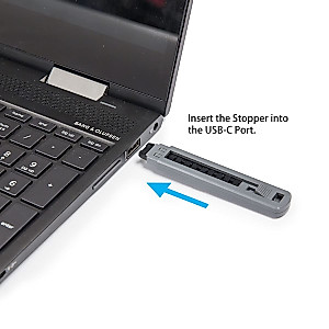 6 Piece USB Type A Port Secruity Blocker with Removal Tool