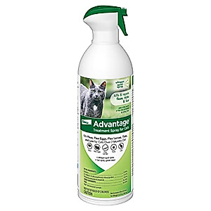 Advantage Flea and Tick Treatment Spray for Cats, 8 oz