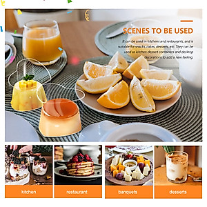 DOITOOL 20PCS Clear Dessert Cup 2. 3 oz Mini Dessert Cup, Clear Plastic Parfait Appetizer Cups Heart Shaped Dessert Serving Cups for Parties, Events, Catering (5. 5 x 5. 5cm)