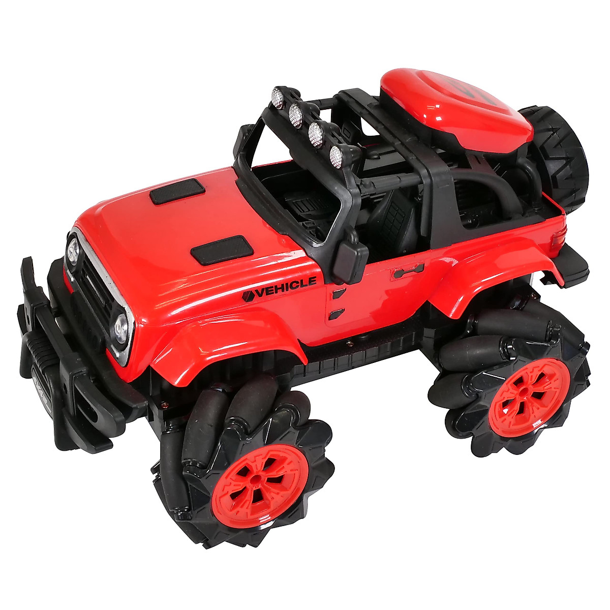 High Speed RC Truck, with Light, 1:24 Scale Remote Control Crawler 2.4 GHz, Toys for Kids and Adults, 30 Min Play Gift for Boy Girl, Contixo SC7