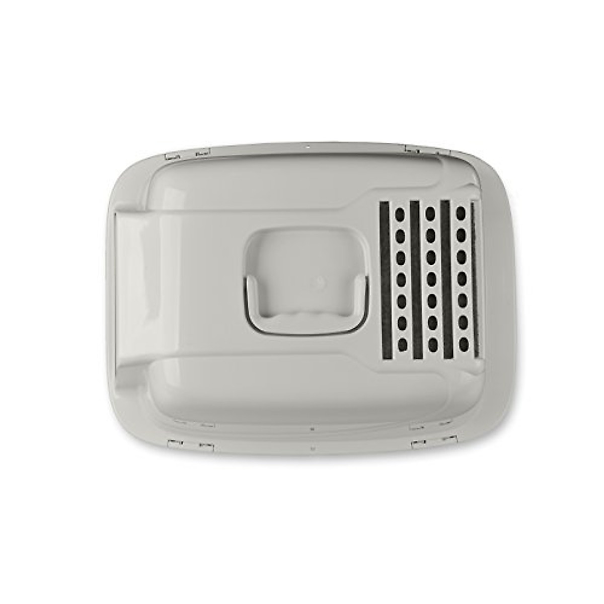 Van Ness Pets Odor Control Large Enclosed Cat Litter Box, Hooded, Pearl, CP6