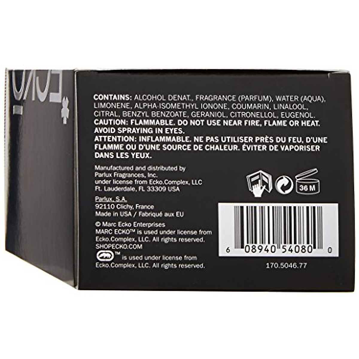 Ecko by Marc Ecko for Men - 3.4 Ounce EDT Spray