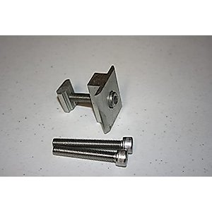 Solar Panel Mounting Brackets-Mid Clamp fits 1 1/4 inch to 1 7/8 Framed Panel-Pack of 12