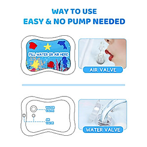 SEPHIX Baby Toys 0-3-6-12 Months Boy Gifts, Infant Toys 3-6 Months Water Tummy Time Mat, Baby Boy Stuff Essentials for Newborn Toys 0-6 Months Teething Toys 6-12 Months Sensory Toys for Babies Easter