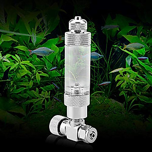 Aquarium CO2 Bubble Counter Needle Check Valve Bubble Counter Fish Tank Accessory(04)