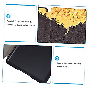 UKCOCO Tablet Case Ultra- Thin Cover Ebook Reader Cover Auto Wake Cover E-Reader Electronic Case Auto Wake Protective Case Pattern Protective Case Ultra-Thin Protective Cover Leather Case
