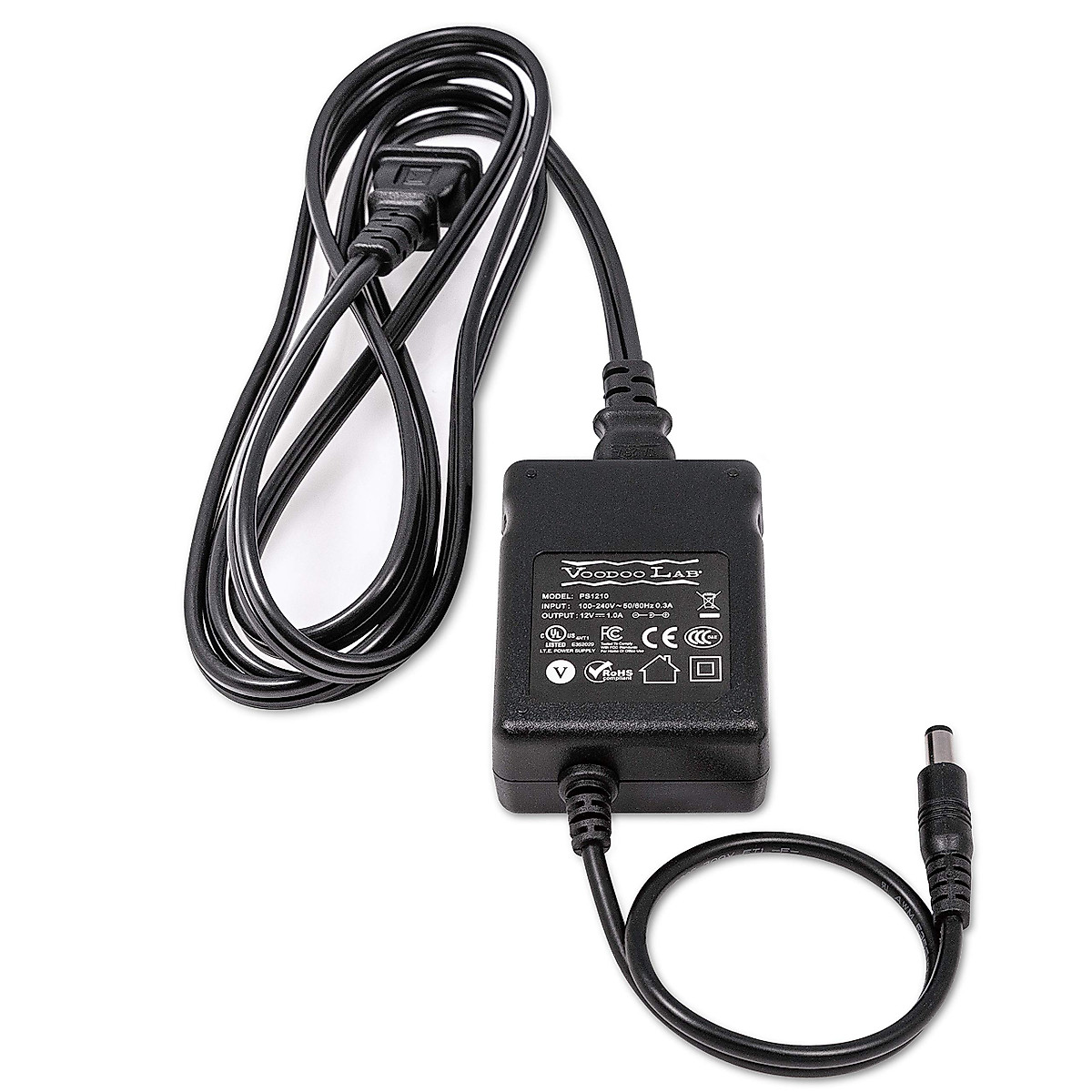 Voodoo Lab PS1210 Adapter for Pedal Power X4, Black