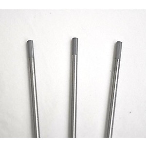 Miller Weldcraft WC018X7 2% Ceriated Tungsten Electrode 1/8" X 7", 10 pack