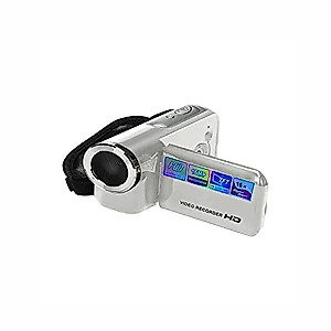Professiona 16 Million Megapixel Difference Digital Camera Children Student Elderly Birthday Camera Entry-Level Camera 2.0 Inch Tft LCD (Silver)