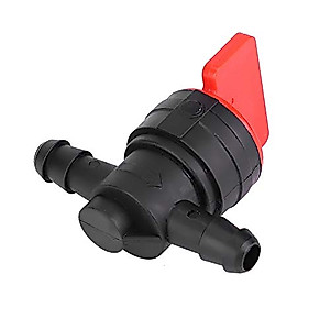 5pcs 1/4" Lawnmower Fuel Gas Tank Shut Off Valve Cut-Off Switch Garden Brush Cutter Lawnmower Replacement Part