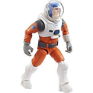 Mattel Disney and Pixar Lightyear Large Scale XL-15 Buzz Lightyear Action Figure with 14 Movable Joints, 12-inch Collectible Inspired by the Movie