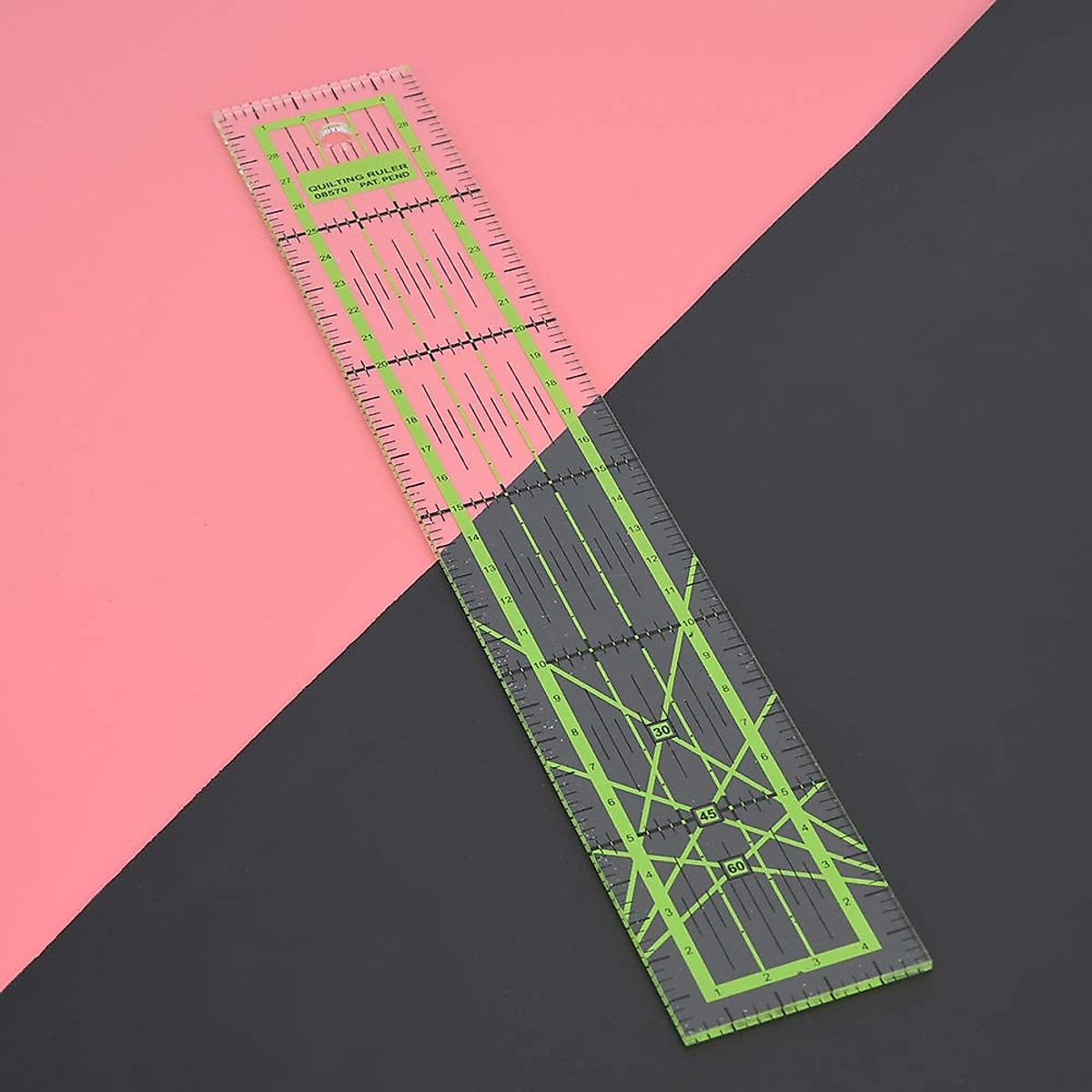 Plastic Sewing Ruler, Sewing Measure Tailor Ruler, Quilting Ruler Cutting Ruler, Clear Sewing Ruler for Professional Tailor Craft Tool, Garment Pattern Dress Sewing Measuring Supplies