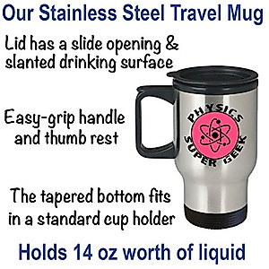 me,myself & i DESIGNS Cow Coffee Travel Mug Good Moooning Cowfee Time 14 oz Stainless Steel Travel Tumbler Handled Gift