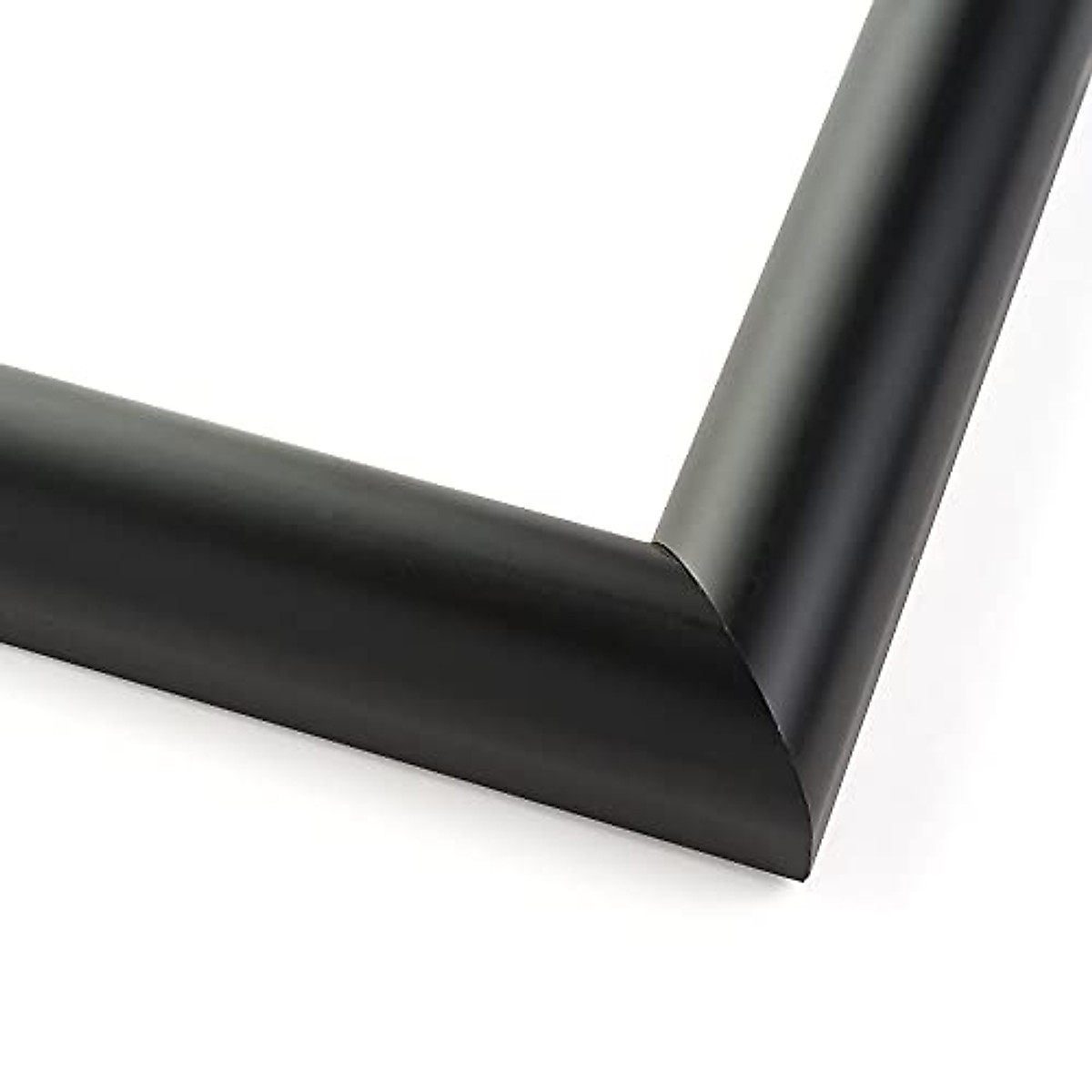 33x26 Frame Black Real Wood Picture Frame Width 1.25 Inches | Interior Frame Depth 0.5 Inches | Rolio Modern Photo Frame Complete with UV Acrylic, Foam Board Backing & Hanging Hardware