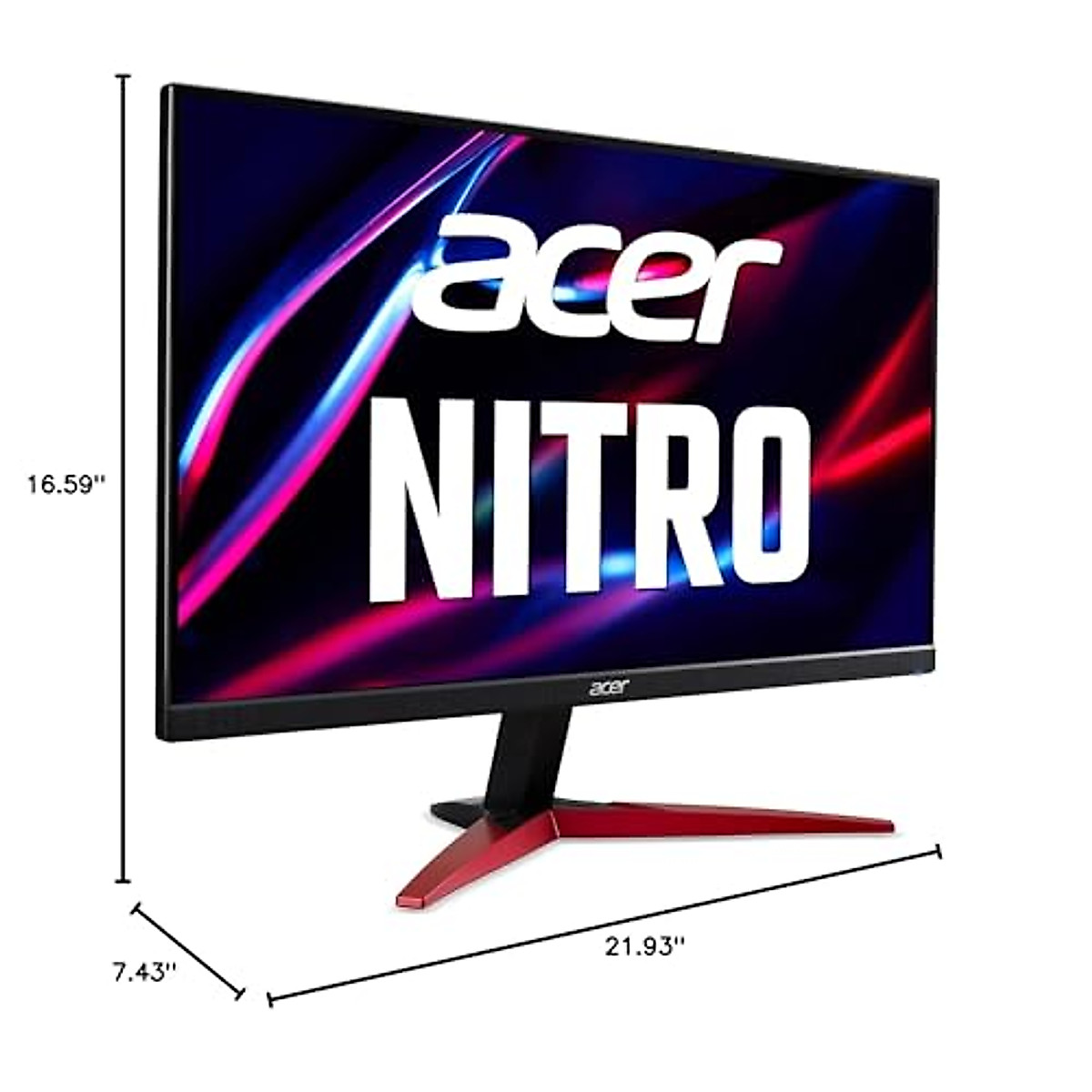 Acer 24.5" 250Hz 1ms AMD FreeSync Gaming Monitor - KG251Q