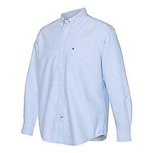 Tommy Hilfiger - New England Solid Oxford Shirt - 13H1864 - L - Navy Blazer