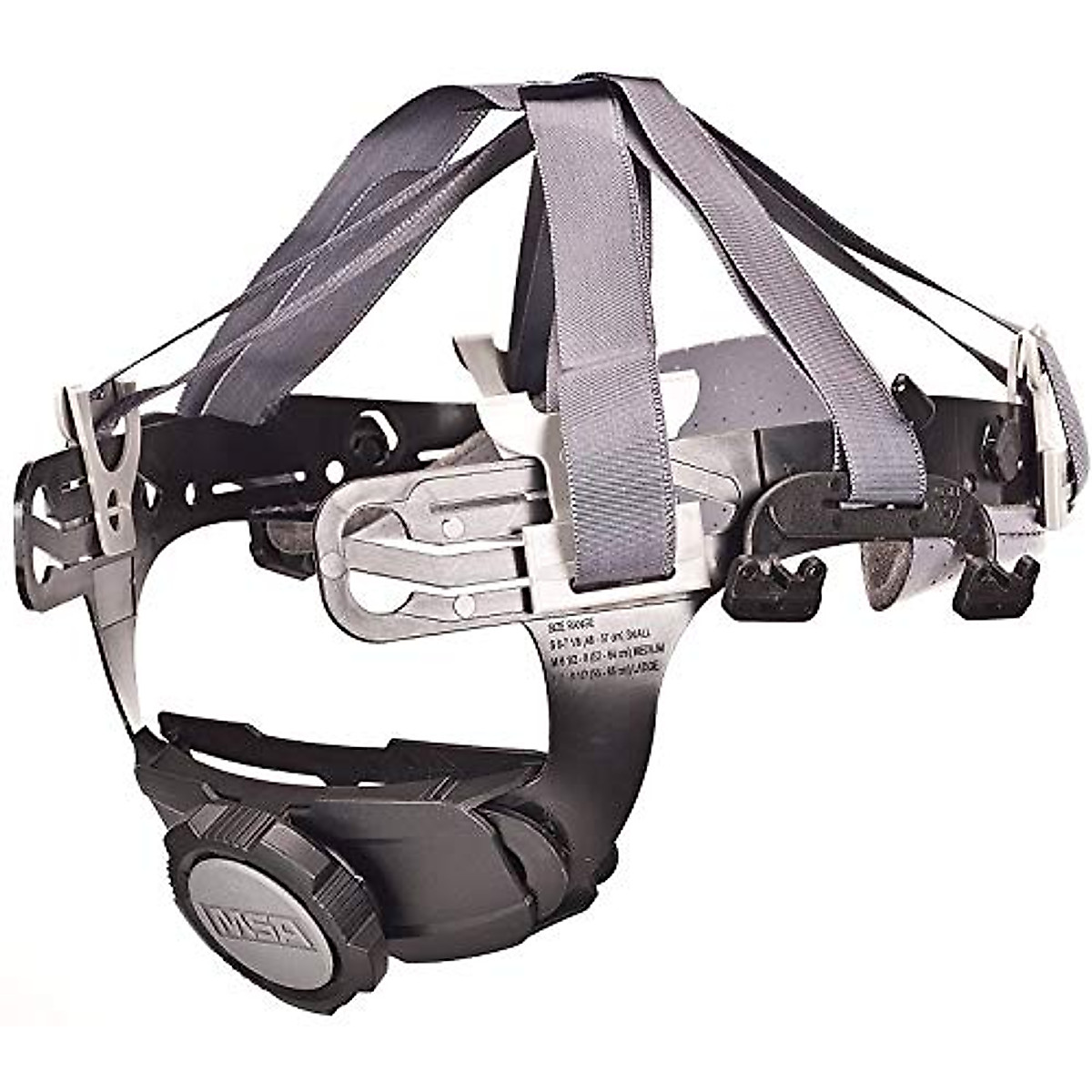 MSA 10153382 Fas-Trac III Replacement Suspension - 6-Point Attachment, One Size, V-Gard 500/SmoothDome Helmet Accessory, Cap/Hat-Style Hard Hat Suspension, Adjustable Component, Replaceable & Durable