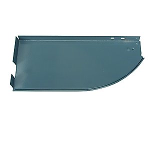 Durham 1241-95 Additional Steel Divider, 4-3/4" Height, Gray Powder Coat Finish, for 28" Rotabin